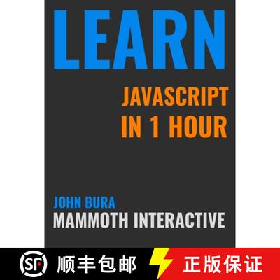 【3-4周达】Learn Java Script In 1 Hour [9781365534102]