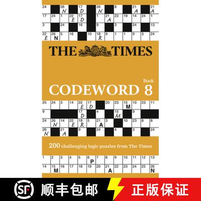 【3-4周达】The Times Codeword 8: 200 Cracking Logic Puzzles [9780008218607]