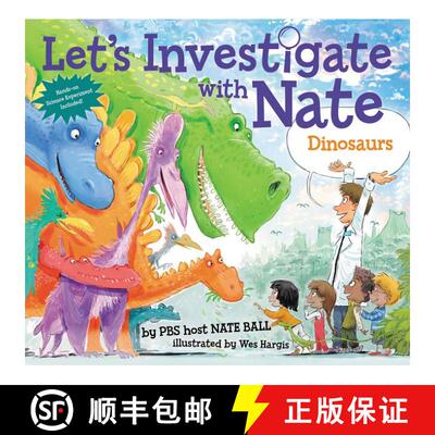 【3-4周达】Let's Investigate with Nate #3: Dinosaurs [9780062357465]