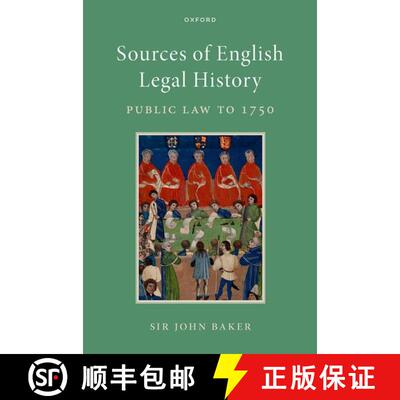 【3-4周达】精装 Sources of English Legal History: Public Law to 1750 [9780199546794]