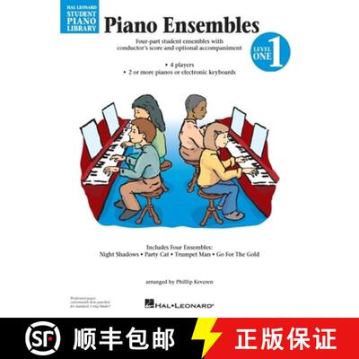 【3-4周达】Piano Ensembles Level 1: Hal Leonard Student Piano Library National Federation of Music Cl... [9780793592142]