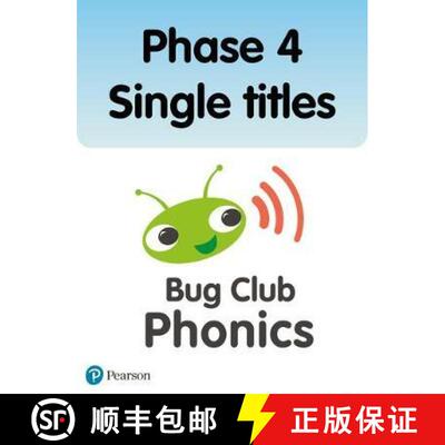 【3-4周达】Phonics Bug Phase 4 Single Titles [9781408260791]