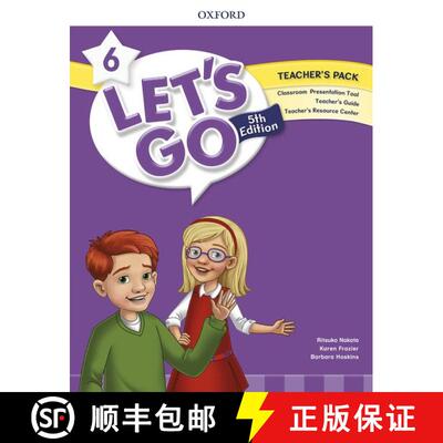 【3-4周达】Lets Go Level 6 Teachers Pack 5th Edition [9780194049900]