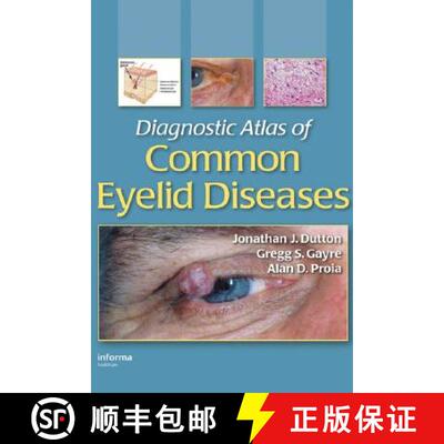 【3-4周达】精装 Diagnostic Atlas of Common Eyelid Diseases [9780824728397]
