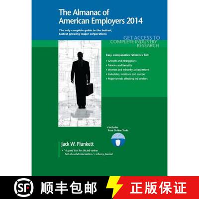 预订 Almanac of American Employers 2014: Market Research, Statistics & Trends Pertaining to the Leadi... [9781608797172]