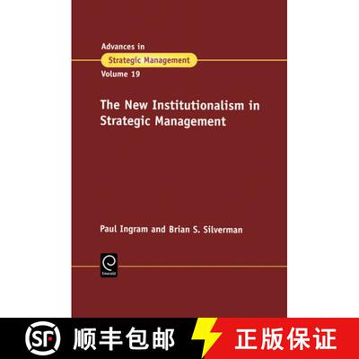 【3-4周达】精装 The New Institutionalism in Strategic Management [9780762309030]