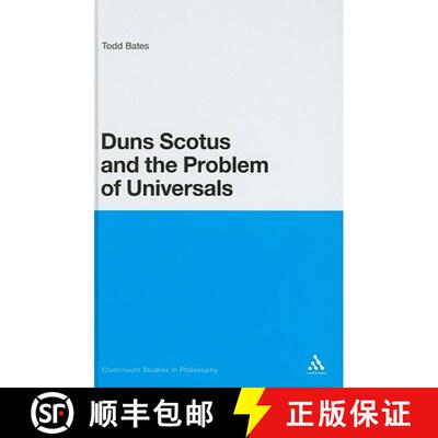 【3-4周达】Duns Scotus and the Problem of Universals [9781847062246]