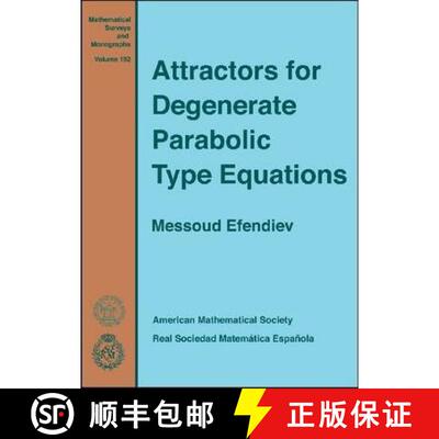 【3-4周达】精装 Attractors for Degenerate Parabolic Type Equations [9781470409852]