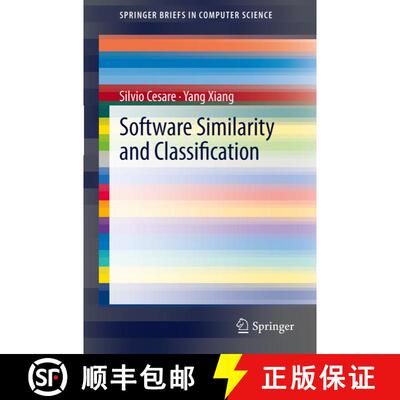 【3-4周达】Software Similarity and Classification [9781447129080]