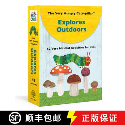 【3-4周达】The Very Hungry Caterpillar Explores Outdoors: A Deck of 52 Very Mindful Activities for Kids [9780593578421]