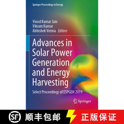 【3-4周达】Advances in Solar Power Generation and Energy Harvesting: Select Proceedings of ESPGEH 2019 [9789811536373]