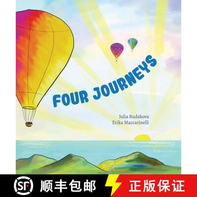 【3-4周达】精装 Four Journeys: Breathing retraining exercises for children. Breathe for calm, focus, ... [9780645319309]