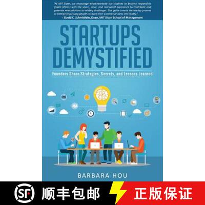【3-4周达】Startups Demystified: Founders Share Strategies, Secrets, and Lessons Learned [9780692822951]
