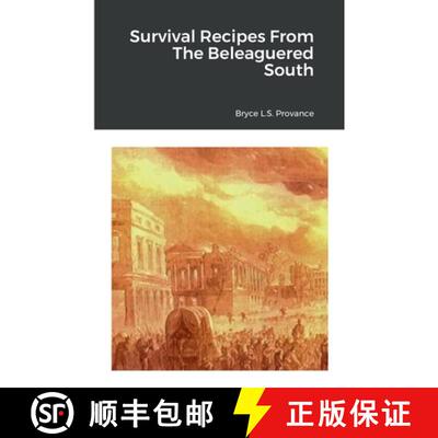 【3-4周达】Survival Recipes From The Beleaguered South [9781387819706]