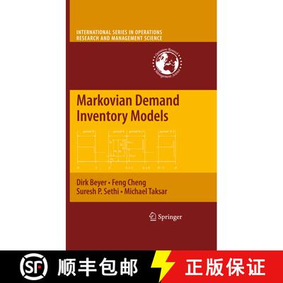 【3-4周达】精装 Markovian Demand Inventory Models [9780387716039]