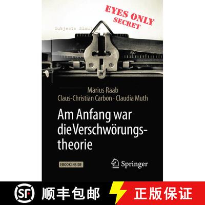 【3-4周达】Am Anfang war die Verschwoerungstheorie (1. Aufl. 2017) (1. Aufl. 2017) [9783662538821]
