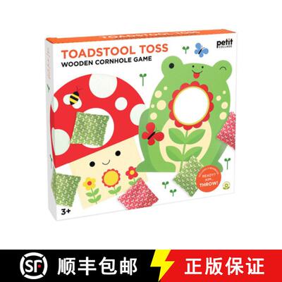 【3-4周达】Toadstool Toss Wooden Cornhole Game [9781797246178]