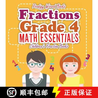 【3-4周达】Fractions Grade 4 Math Essentials: Children's Fraction Books [9781683239444]
