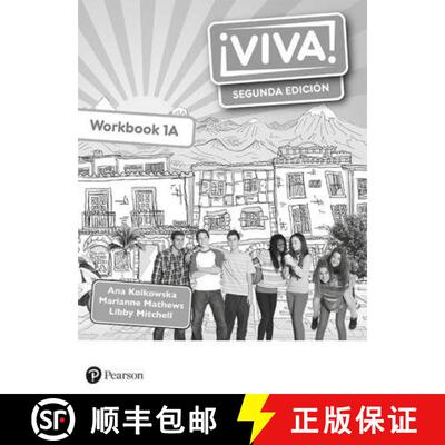 【3-4周达】Viva! 1 Segunda Edicion Workbook A (Pack of 8) [9781292316888]