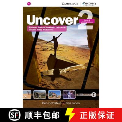 【3-4周达】Uncover Level 2 Combo B with Online Workbook and Online Practice [9781107515062]