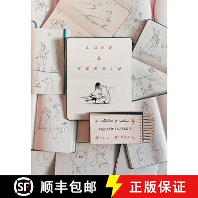【3-4周达】精装 Love & Vermin: A Collection of Cartoons by The New Yorker's Will McPhail [9780358346227]
