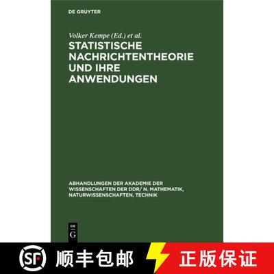 【3-4周达】Statistische Nachrichtentheorie Und Ihre Anwendungen: Vortrage Gehalten Auf Dem 2. Interna... [9783112541777]