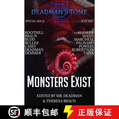 【3-4周达】Deadman's Tome Monsters Exist [9781387035700]