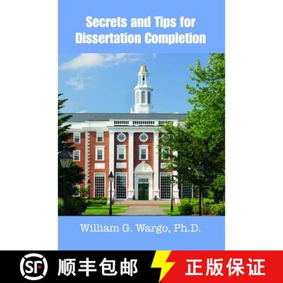 【3-4周达】Secrets and Tips for Dissertation Completion [9781257791576]