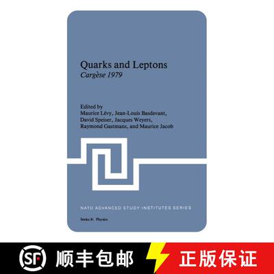 【3-4周达】Quarks and Leptons: Cargèse 1979 [9781468471991]