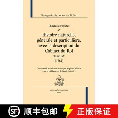 预订 Buffon: Oeuvres Complètes, Volume 15 [9782745354518]