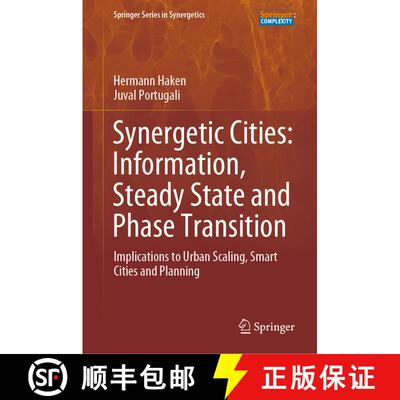 【3-4周达】精装 Synergetic Cities: Information, Steady State and Phase Transition : Implications to U... [9783030634568]
