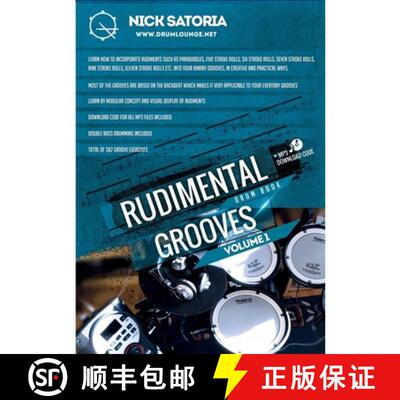 【3-4周达】Rudimental Grooves - Volume 1 [9781716197147]
