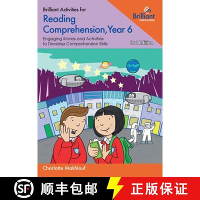 【3-4周达】Brilliant Activities for Reading Comprehension, Year 6 (3rd Ed): Engaging Texts and Activi... [9780857479648]