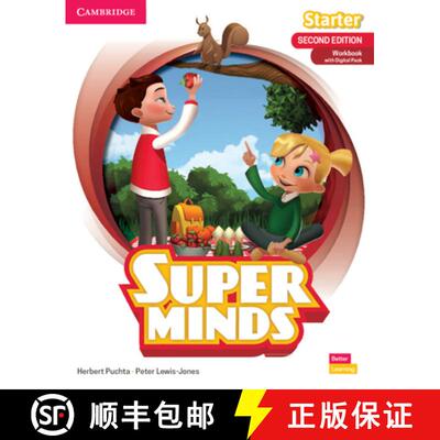 【3-4周达】Super Minds Starter Workbook with Digital Pack British English [9781108909266]