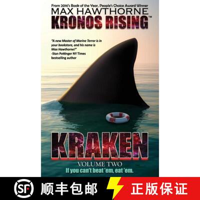 【3-4周达】Kronos Rising: KRAKEN (volume 2): If you can't beat 'em, eat 'em. [9781732378513]