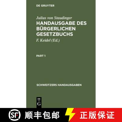 【3-4周达】精装 Handausgabe des Bürgerlichen Gesetzbuchs – Kommentar [9783112355114]
