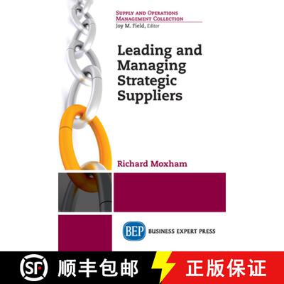【3-4周达】Leading and Managing Strategic Suppliers [9781948198660]