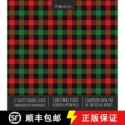 【3-4周达】Christmas Plaid Scrapbook Paper Pad 8x8 Scrapbooking Kit for Cardmaking Gifts, DIY Crafts,... [9781636571737]