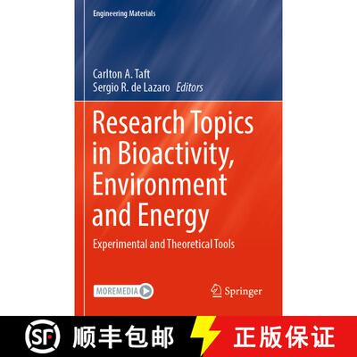 【3-4周达】Research Topics in Bioactivity, Environment and Energy : Experimental and Theoretical Tools [9783031076244]