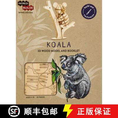 【3-4周达】IncrediBuilds Animal Collection: Koala [9781682981375]