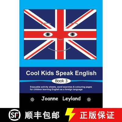 【3-4周达】Cool Kids Speak English - Book 3: Enjoyable activity sheets, word searches & colouring pag... [9781914159923]