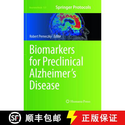 【3-4周达】Biomarkers for Preclinical Alzheimer’s Disease [9781493992553]