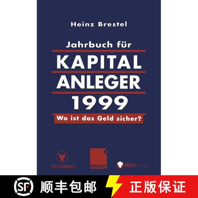 【3-4周达】Jahrbuch für Kapitalanleger 1999: Wo ist das Geld sicher? [9783322871640]
