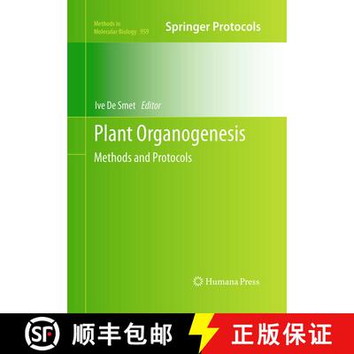 【3-4周达】Plant Organogenesis : Methods and Protocols (Softcover reprint of the original 1st ed. 201... [9781493959310]