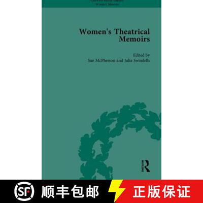 【3-4周达】精装 Women's Theatrical Memoirs: Pt. II, v. 6-10 (Chawton House Library: Women's Memoirs) [9781851968756]