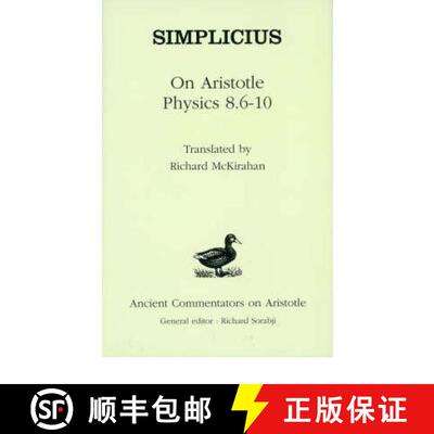 【3-4周达】精装 Simplicius: On Aristotle Physics 8.6-10 [9780715630396]