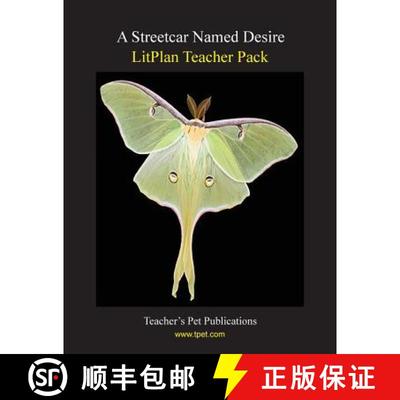 【3-4周达】Litplan Teacher Pack: A Streetcar Named Desire [9781602490420]