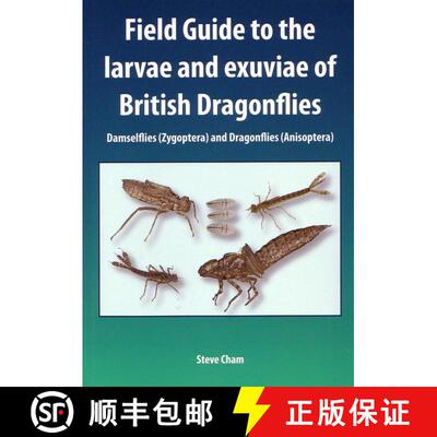 【3-4周达】Field Guide to the Larvae and Exuviae of British Dragonflies [9780955647123]
