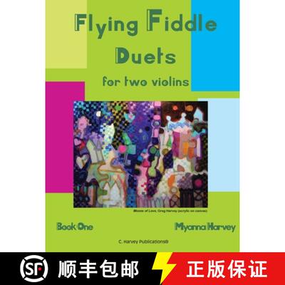 【3-4周达】Flying Fiddle Duets for Two Violins, Book One [9781635231120]