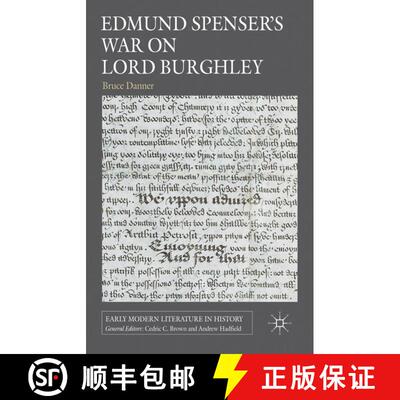 【3-4周达】精装 Edmund Spenser's War on Lord Burghley [9780230299030]